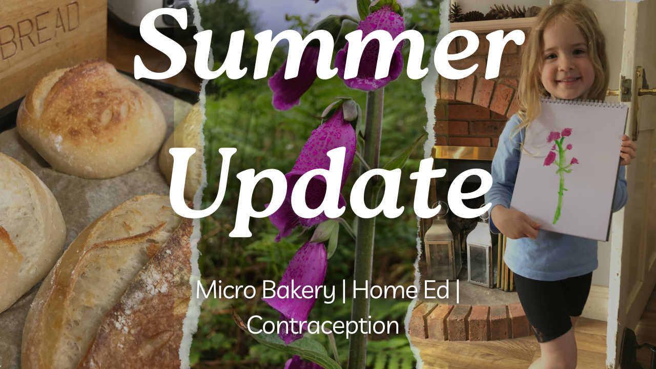 SUMMER UPDATE – Micro Bakery | Home Ed Update | Why I Stopped Mirena ...
